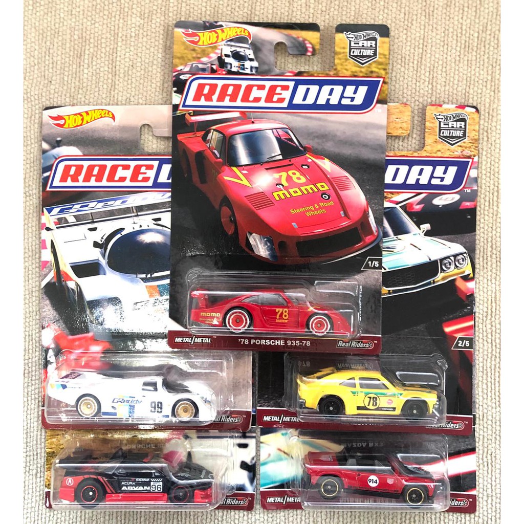 Jual Diecast Hot Wheels RACE DAY HW Raceday Hotwheels Porsche 962 914-6 ...