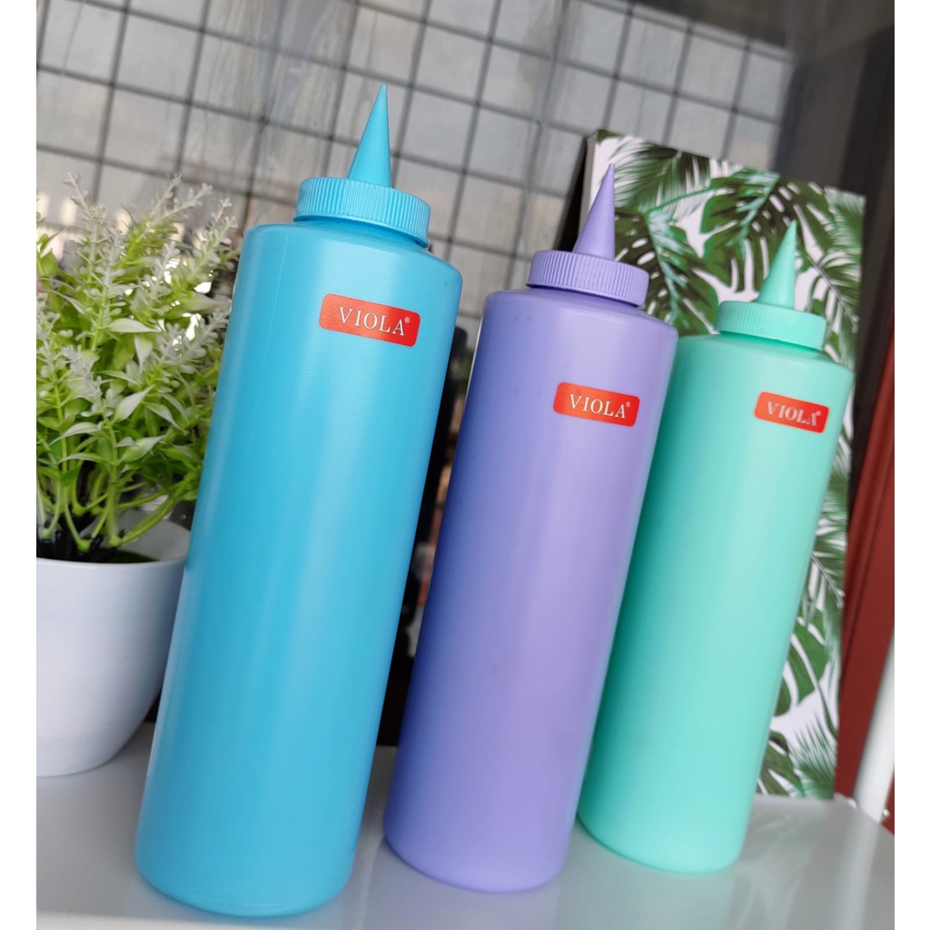 Jual Botol Saus Mayo Kecap BPA Free 700ml 500ml Warna Random | Shopee ...