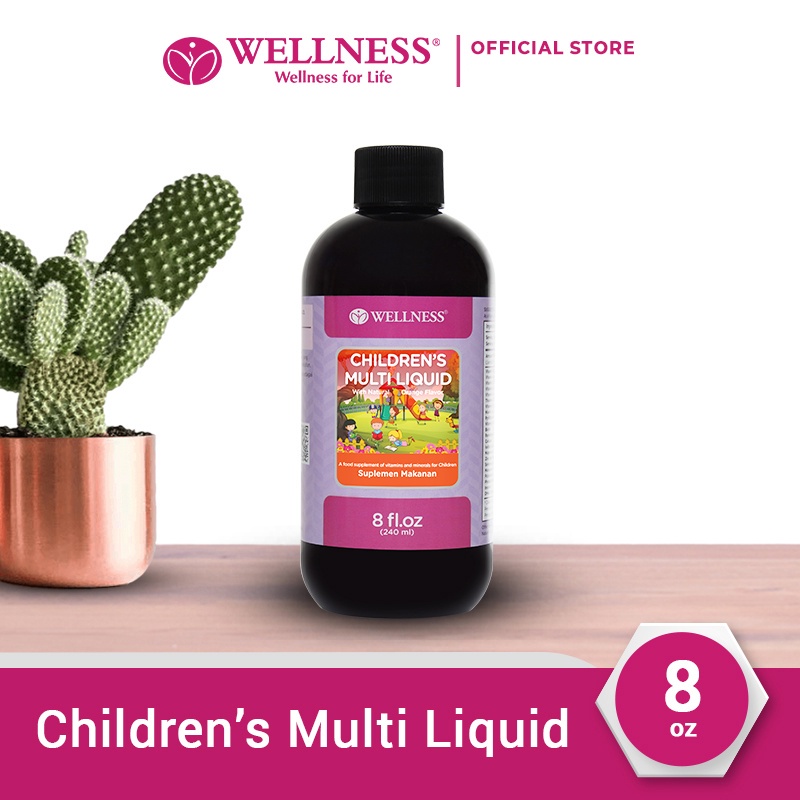 Jual Wellness Children's Multi Liquid - 8 OZ | Shopee Indonesia