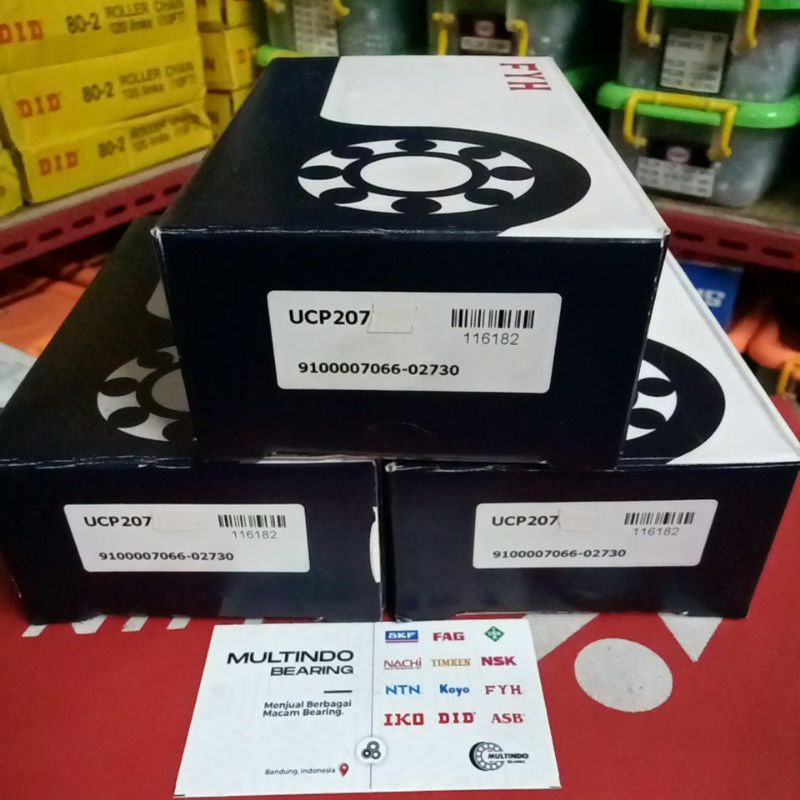 Jual Bearing Pillow Block UCP 207 As 35 MM FYH JAPAN ORIGINAL | Shopee Indonesia