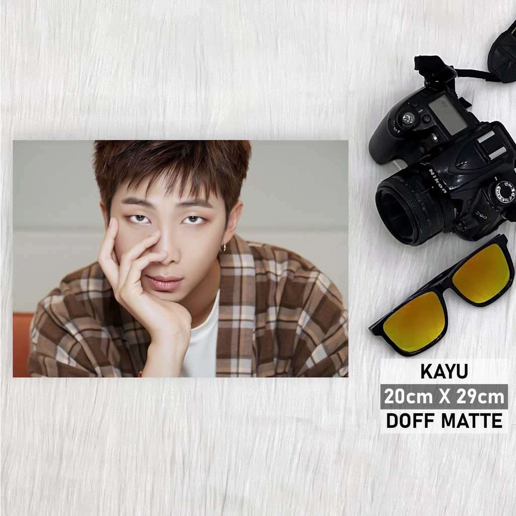 Jual Poster BTS RM BE Concept Photo Frame Kayu Solid A4 RM079 | Shopee ...
