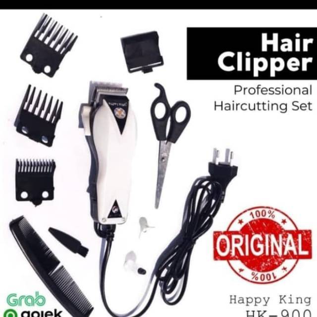 Jual Mesin Cukur Rambut HK 900 / Alat Cukur Rambut Happy King HK 900 ...