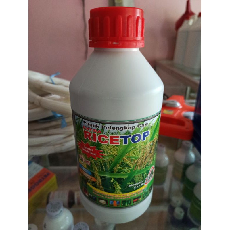 Jual Pupuk Cair Penambah Bobot Padi dan Anti Hama Tikus Ricetop 500ml | Shopee Indonesia