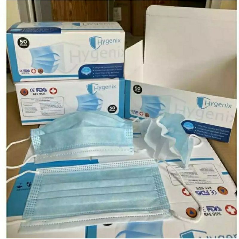 Jual masker 3 ply 1 box | Shopee Indonesia