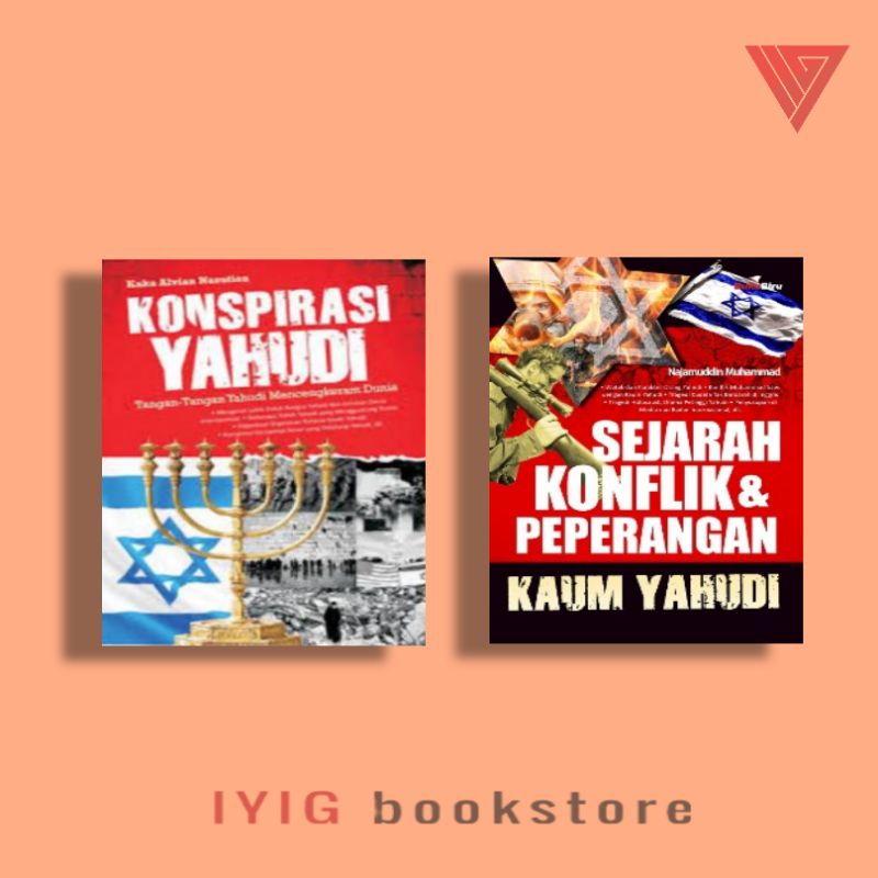 Jual Paket Buku Sejarah Konflik Dan Peperangan Kaum Yahudibuku Konspirasi Yahudi Shopee Indonesia 