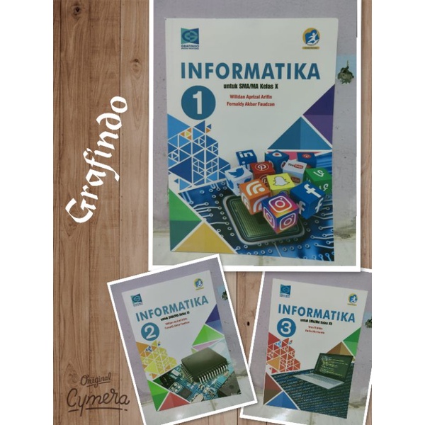 Jual Informatika untuk SMA kelas X,XI,XII K13 revisi Grafindo | Shopee Indonesia