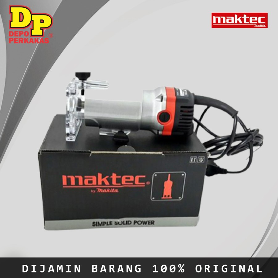 Jual Mesin Profil Router Trimmer Kayu 6mm Maktec MT 370 MT370 | Shopee ...