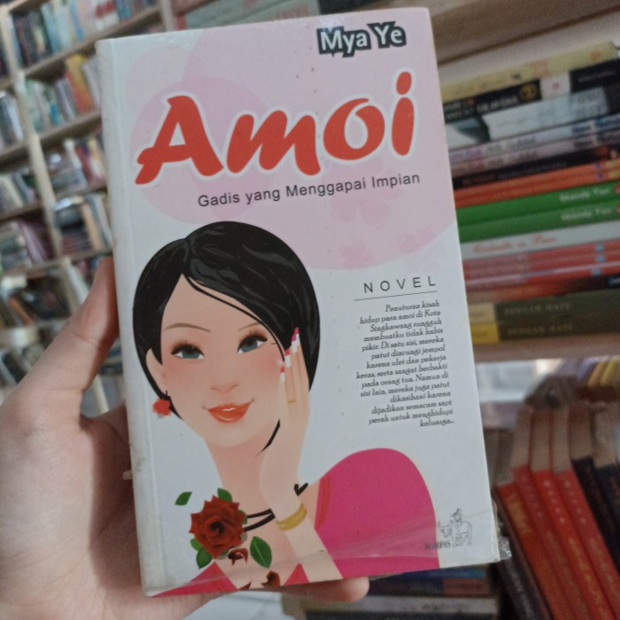 Jual Novel Amoi Gadis Yang Menggapai Impian Mya Ye preloved original | Shopee Indonesia
