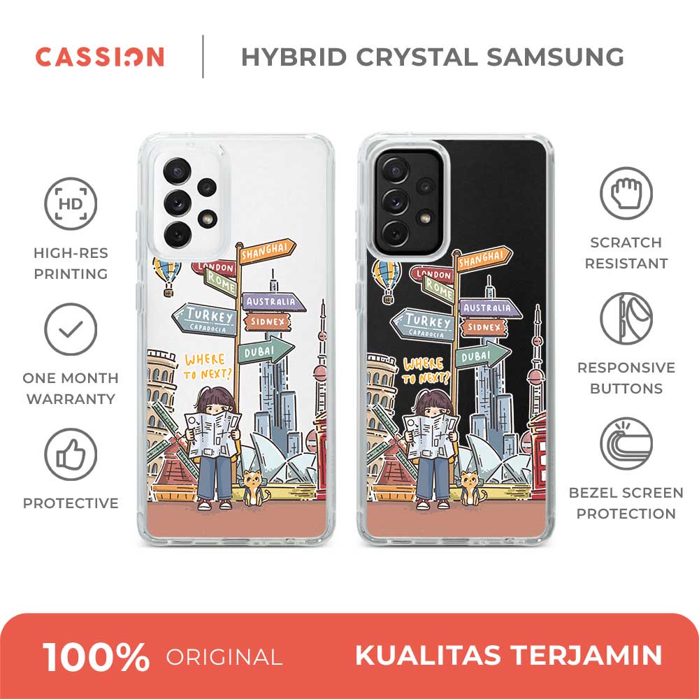 Jual Case Samsung A56 A36 A26 A16 A55 A35 A25 A15 A54 A34 A24 A14 A53 A33 A13 M23 Hybrid Crystal ...