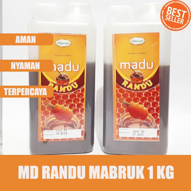Jual MADU RANDU MABRUK 1 KG - Madu Murni - Madu Asli 1 KG | Shopee ...
