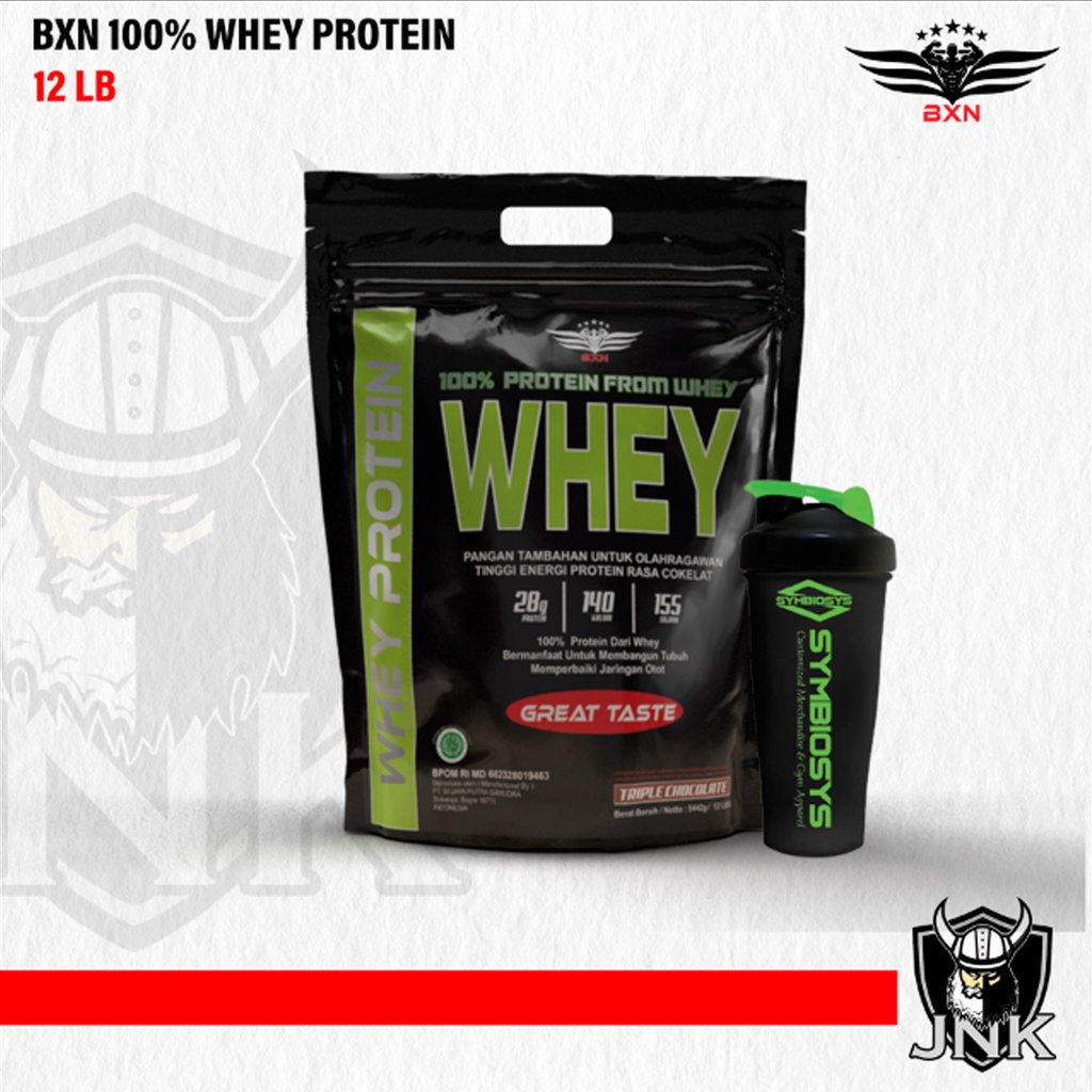 Jual BXN Whey Protein 12Lb 5442gr | Body Xtreme Nutrition Concentrate ...