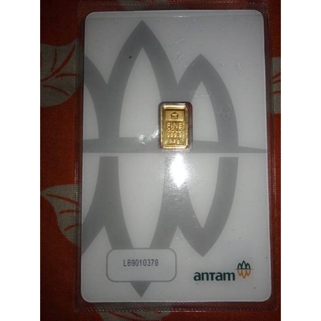 Jual Logam mulia antam 0,5 gram (Red Mark) | Shopee Indonesia