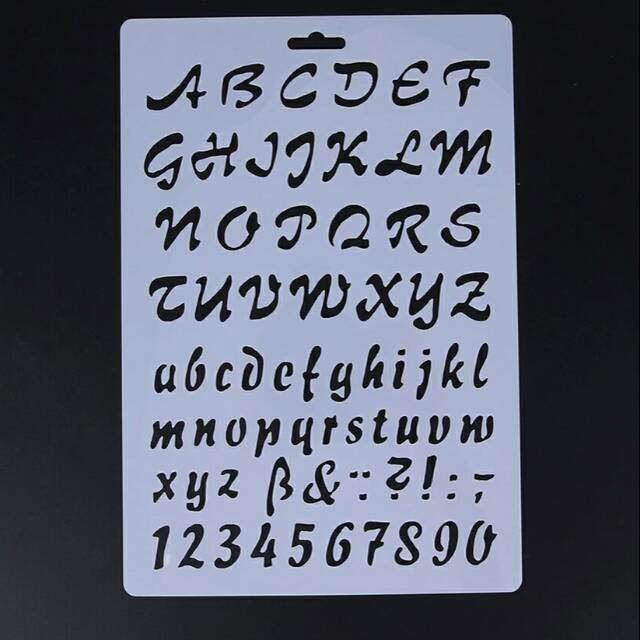 Jual stencils/cetakan/stensil huruf | Shopee Indonesia