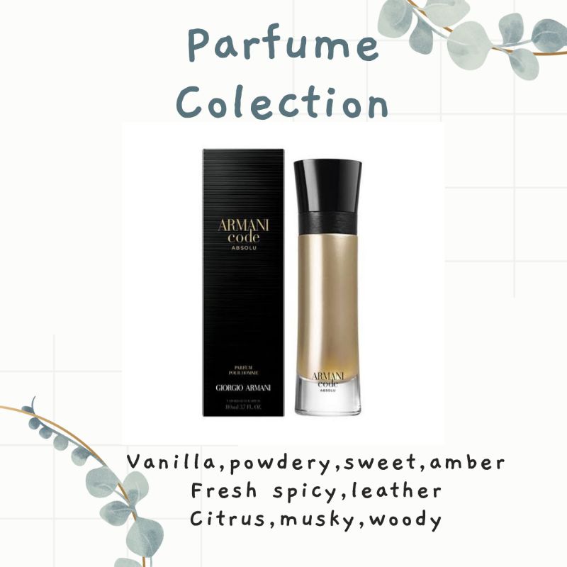 Jual Giorgio Armani Code Absolu Edp 110ml | Shopee Indonesia