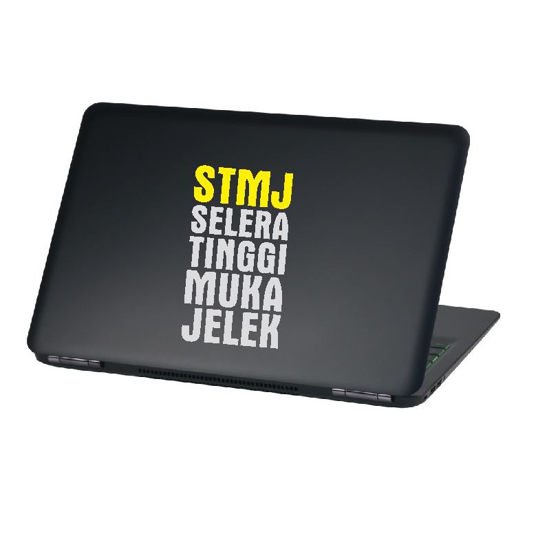 Jual Stiker Laptop Motor Mobil STMJ Singkatan Humor Kata Lucu Plesetan ...
