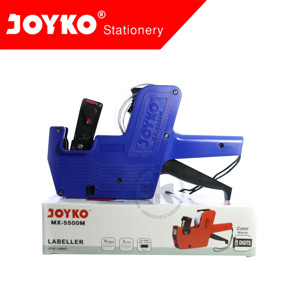 Jual Joyko Price Labeller 1 Line 8 Digits MX-5500M (Angka) | Shopee ...