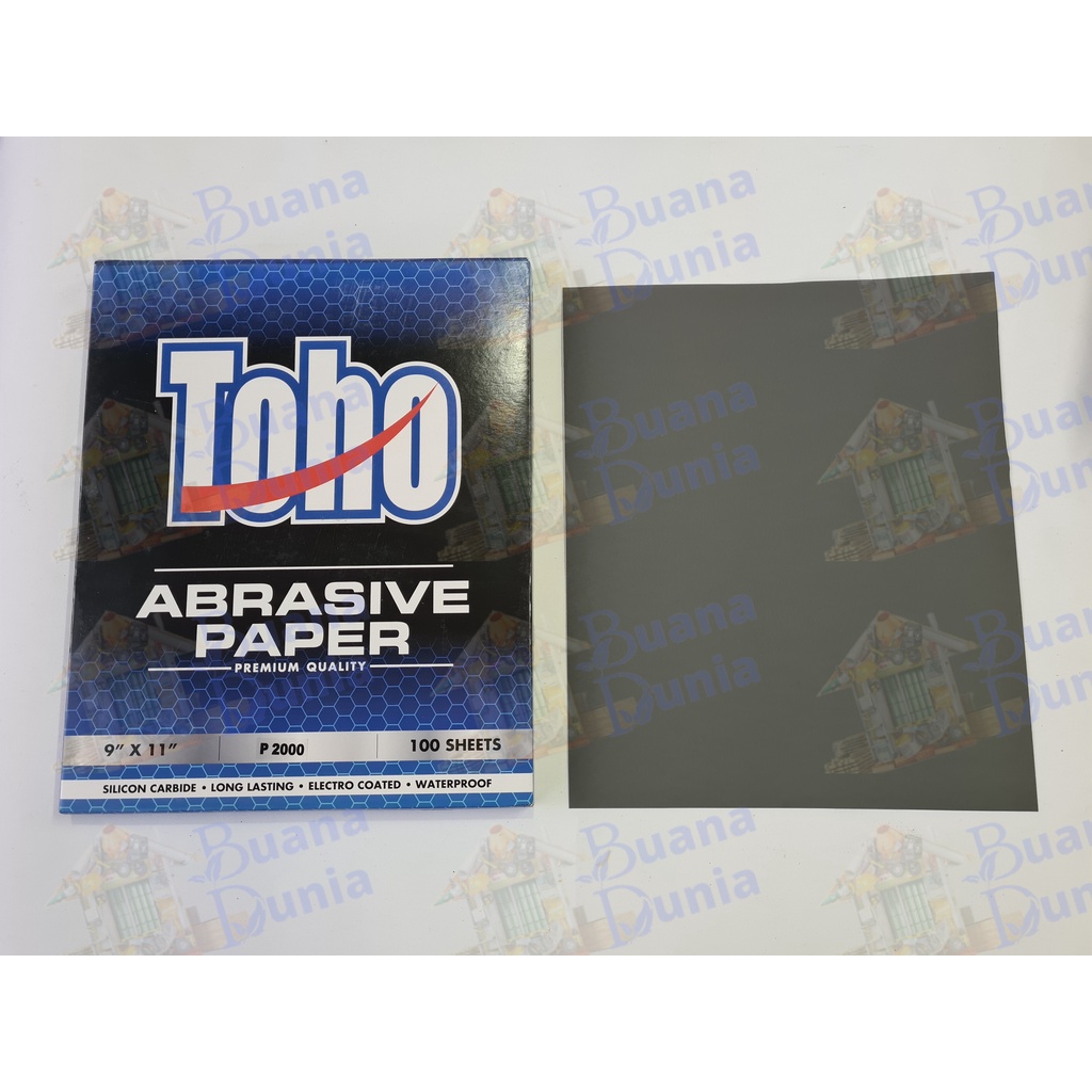 Jual Amplas Duco TOHO No 2000 | Amplas Lembar | Amplas Kertas Grit 2000 ...