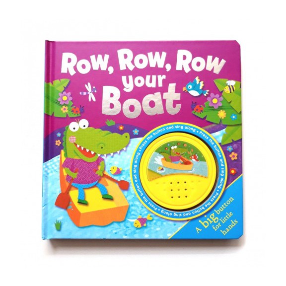 Jual Row, Row, Row Your Boat Big Button Sound Board Book | Shopee Indonesia
