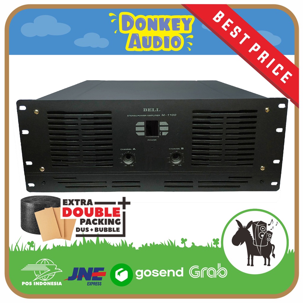 Jual BOX POWER AMPLIFIER M1100 BELL | Shopee Indonesia