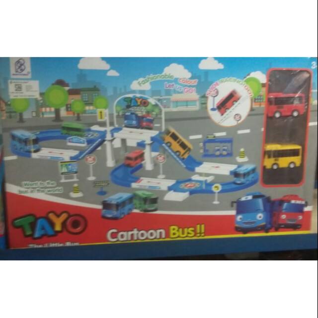 Jual JALAN BUS TAYO/ LEGO TAYO THE LITTLE BUS PARKING | Shopee Indonesia