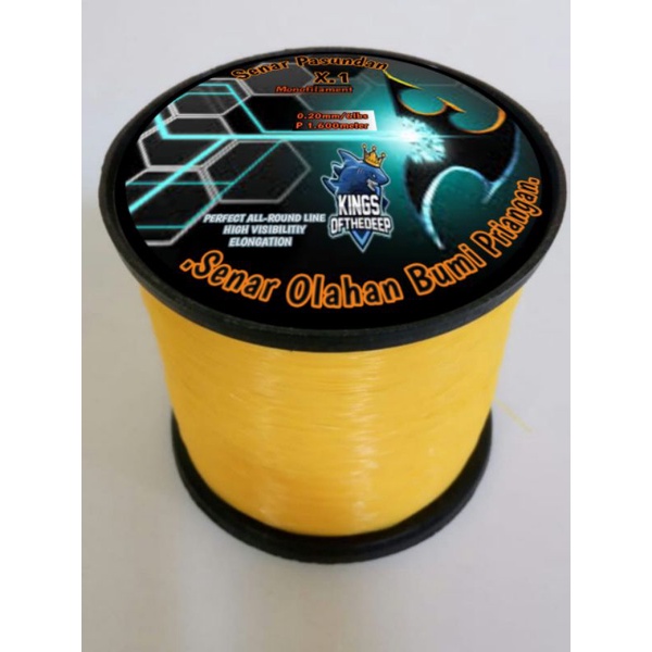 Jual SENAR PANCING PASUNDAN WARNA SUNKIST (ROL BESAR) SENAR PANCING ...