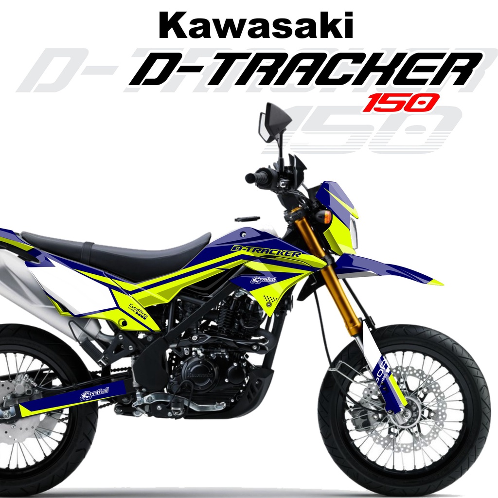 Jual STIKER DEKAL - DECAL STICKER FULL BODY KAWASAKI DTRACKER NEW 2016 ...