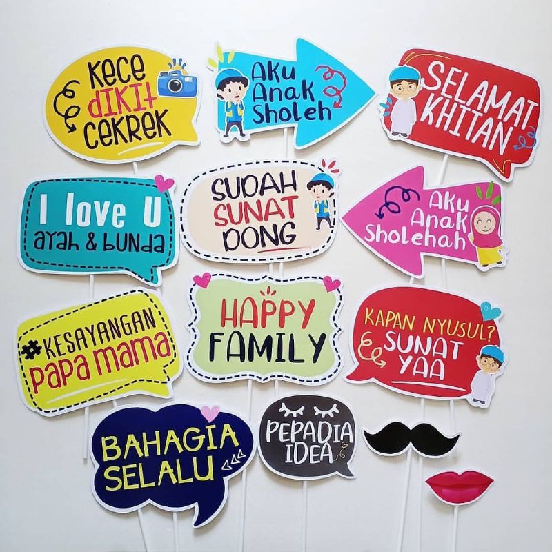 Jual SUNAT KHITAN ICON Fun Props Photobooth Aksesoris Foto Dekorasi ...