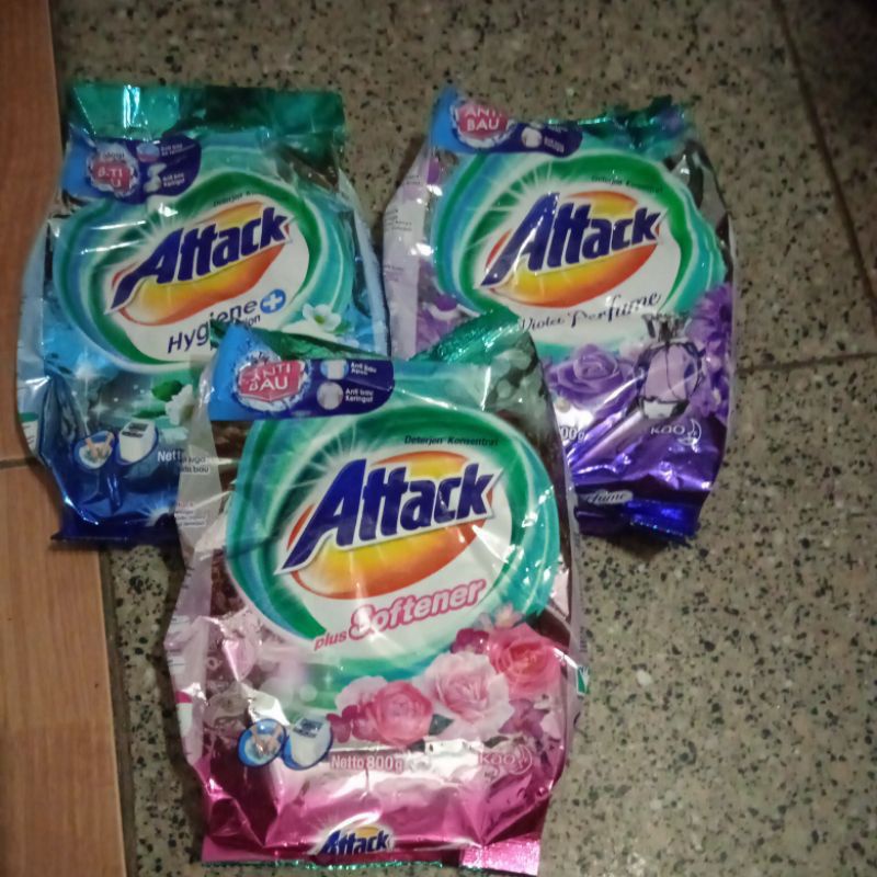 Jual Attack Deterjen Bubuk 750gr (Baca Deskripsi) | Shopee Indonesia