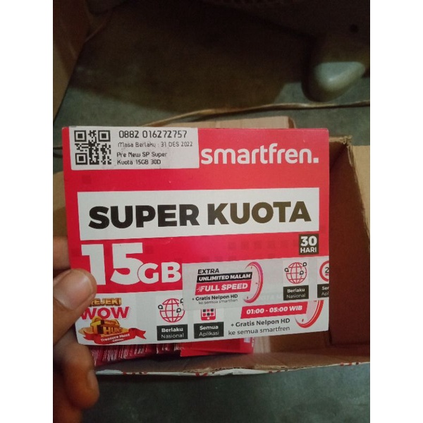 Jual sp 15gb smartfren | Shopee Indonesia