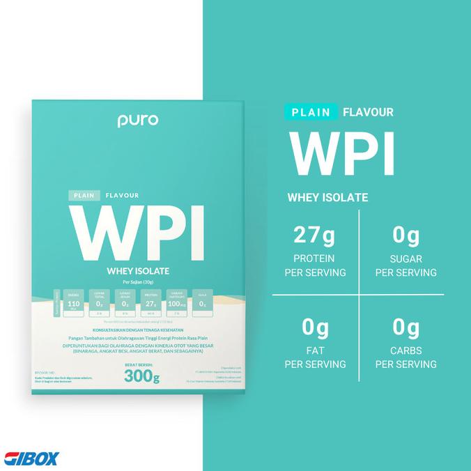 Jual ORIGINAL !!! PURO ISOPRO WPI 90 WHEY PROTEIN ISOLATE 900gr ...