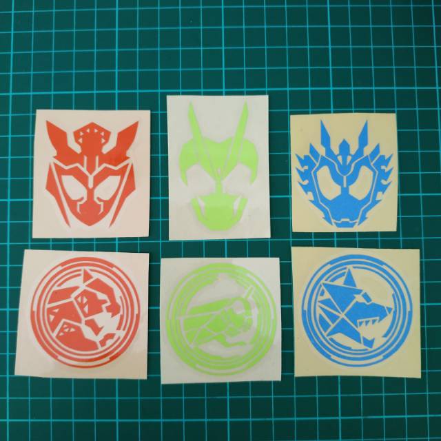Jual Sticker Cutting - Stiker - Tokusatsu - Kamen Rider ZERO-ONE ZERO ...