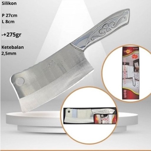 Jual pisau daging/ pisau golok tajam B018 BR | Shopee Indonesia