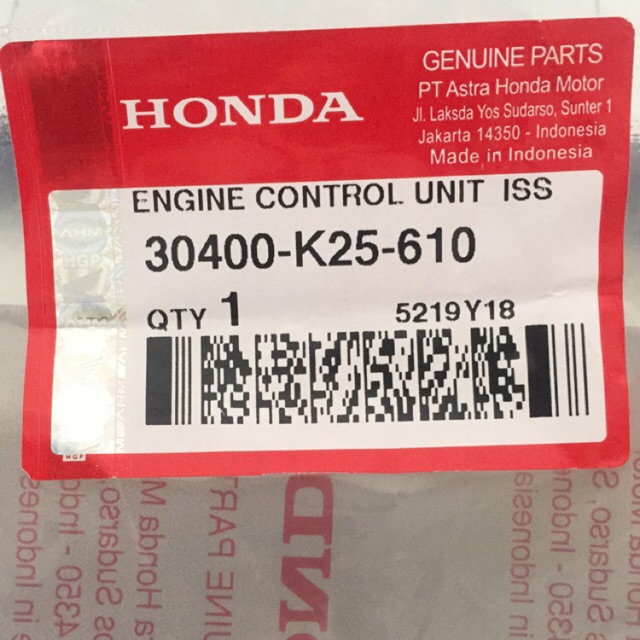 Jual ECU CDI [ISS] BEAT POP ESP / SCOOPY ESP [30400-K25-610C1] | Shopee ...