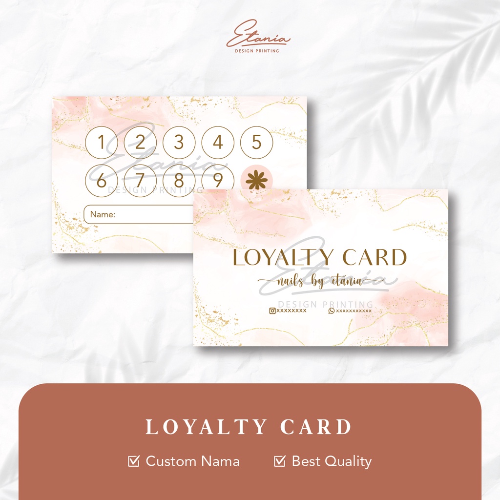 Jual kartu member loyalty card kartu langganan | Shopee Indonesia
