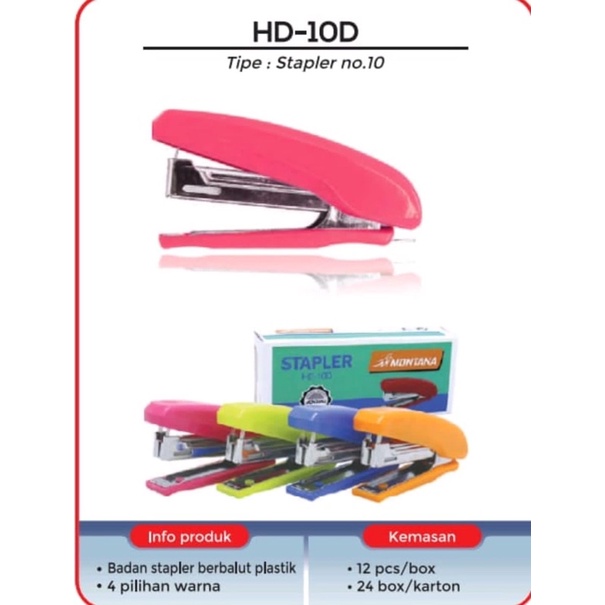 Jual STEPLER HD 10 kecil MONTANA/STEPLES HD 50 BESAR | Shopee Indonesia