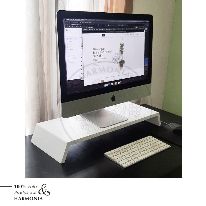 Jual Meja Monitor Dudukan Monitor Stand Modern Harmonia | Shopee Indonesia
