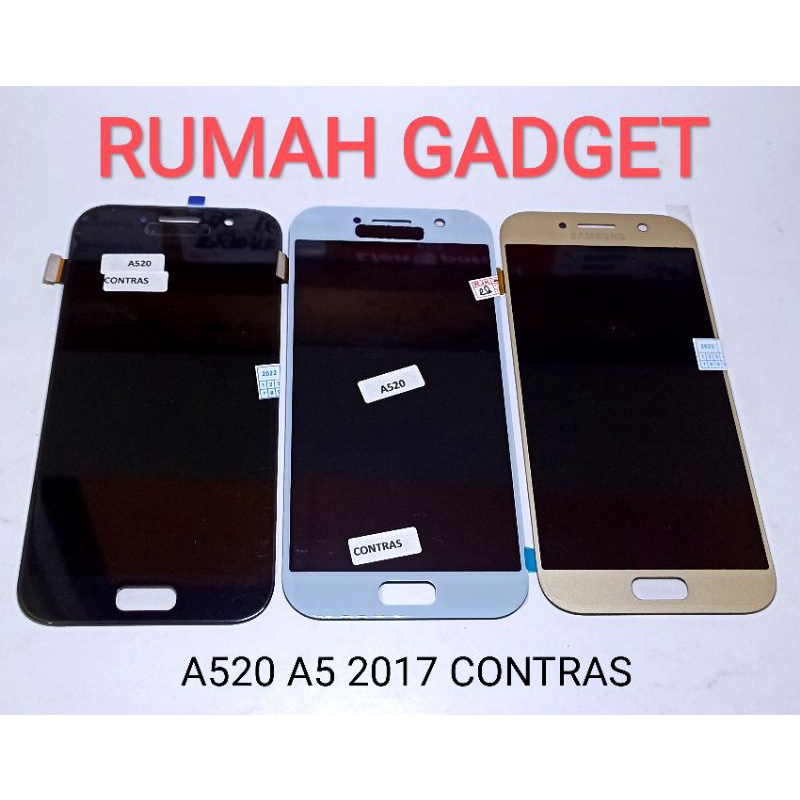 Jual LCD SAMSUNG A520 A5 2017 FULLSET TOUCHSCREEN INCELL | Shopee Indonesia