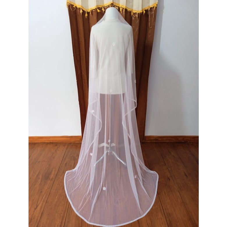 Jual Slayer Pengantin 2 METER / Veil Wedding / Slayer Wedding ...