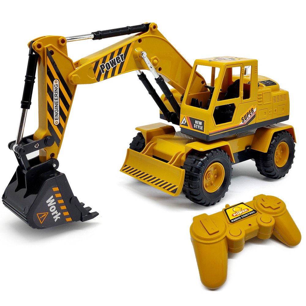 Jual Remote Control Alat Berat Excavator Digger 1:14 Mainan Anak 0112 ...