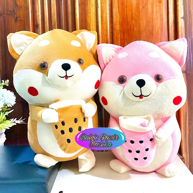 Jual MINISO Boneka Lucu Shiba Inu Cute Toy Viral / Mainan Mewah Pegang ...