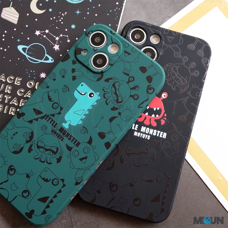 Jual New! Monster Case - Softcase full print fullcover for iPhone 11 12 ...