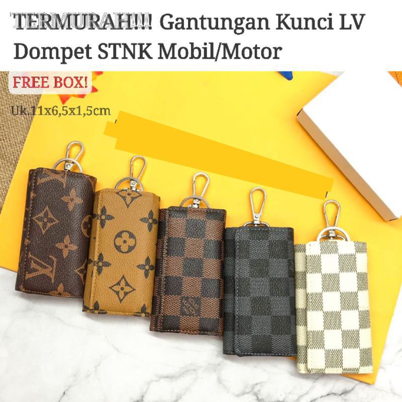 Jual Dompet STNK Pakai Box Dompet Gantungan Kunci Mobil Motor Stnk ...
