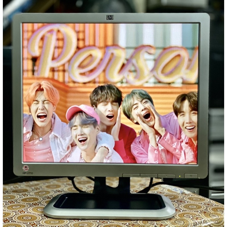 Jual LCD Monitor Komputer HP L1710 Layar 17inch Kotak Second | Shopee ...