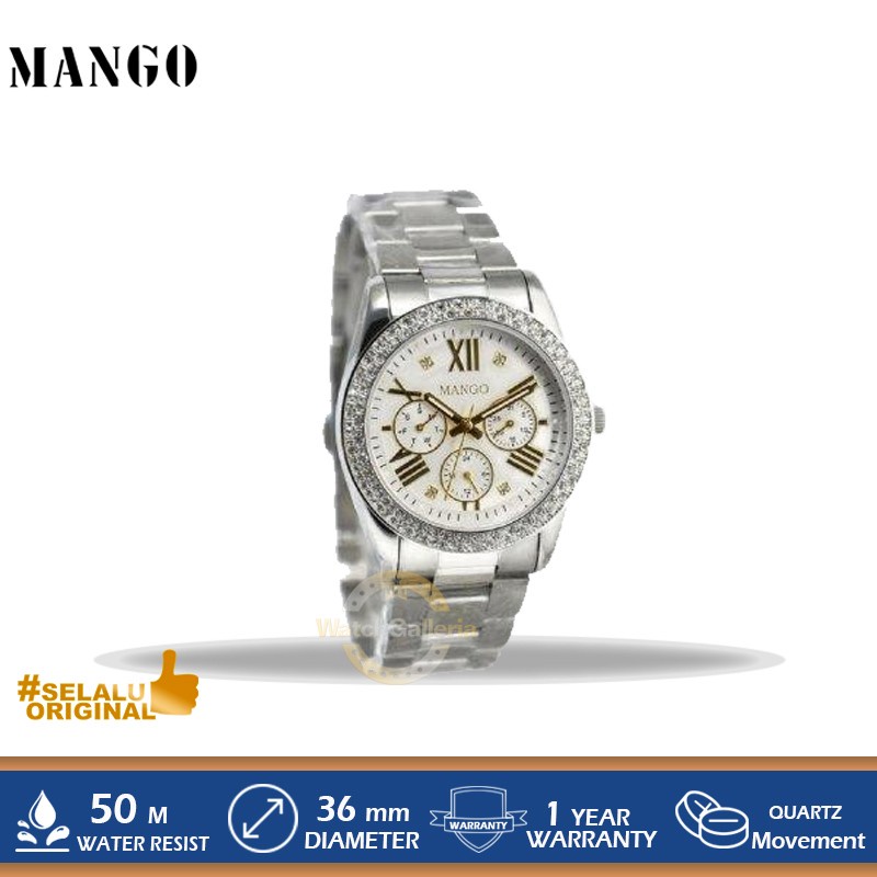 Jual Jam Tangan Ladies MANGO MA6655L-80 Original Murah | Shopee Indonesia