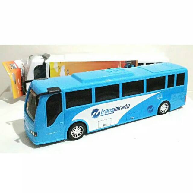 Jual Mainan mobil bus transjakarta anak bus anak toys | Shopee Indonesia