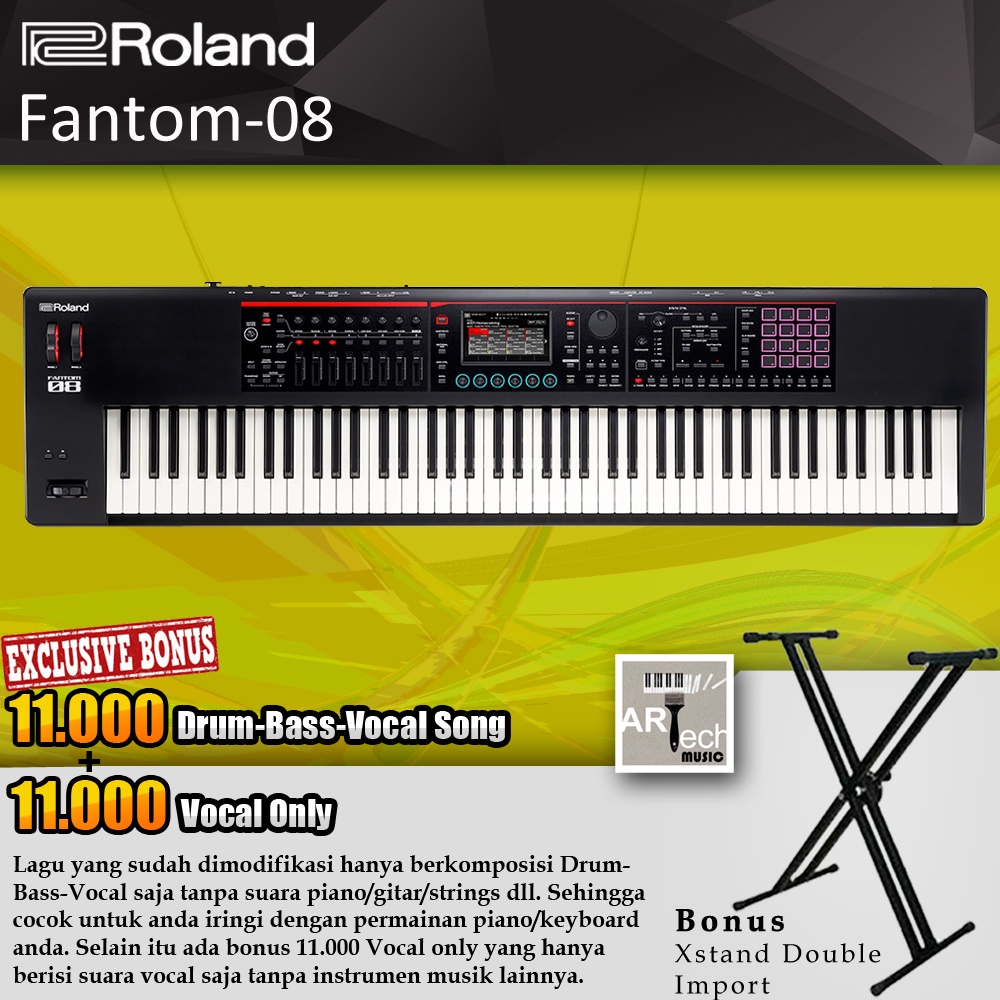 Jual Roland Fantom 08 Fantom08 Fantom 08 Synthesizer Keyboard