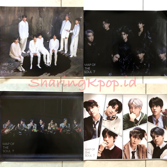 Jual Poster BTS Maps of The Soul : 7 | Shopee Indonesia
