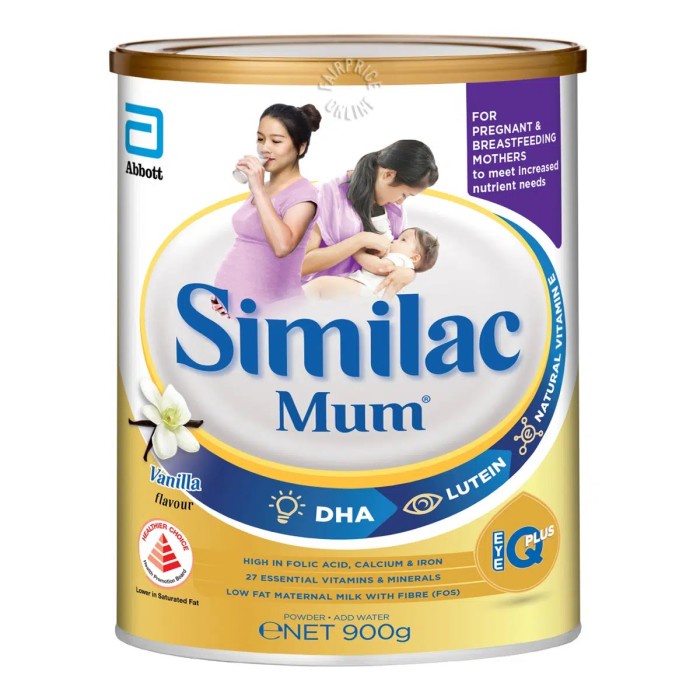 Jual Similac Mum Milk Maternity Susu Formula 900g Singapore | Shopee ...