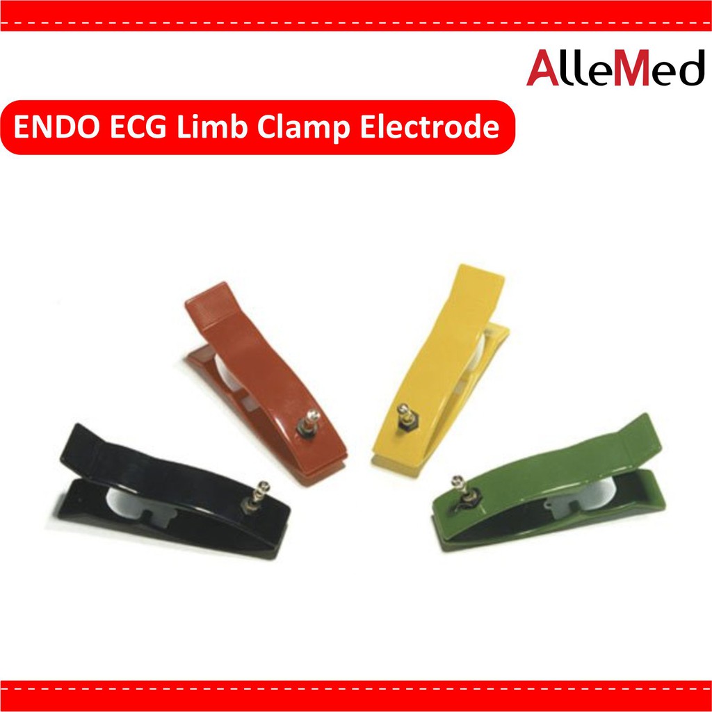 Jual ENDO Reusable ECG Limb Clamp Electrode | Shopee Indonesia