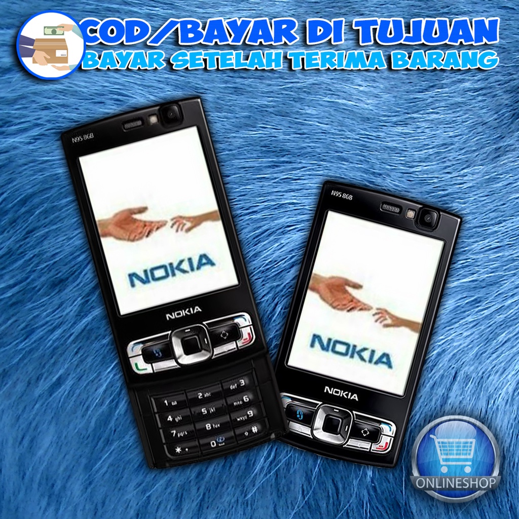 Jual Nokia N95 8GB Single Sim Sliding Jadul Bergaransi | Shopee Indonesia